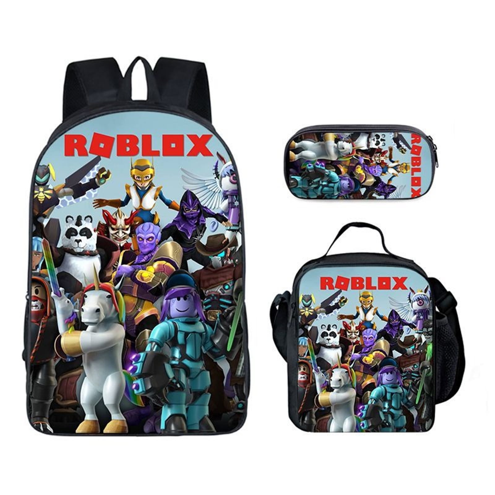 Back to School Roblox Backpack Multifunction Book Bag-Teen Daily ...