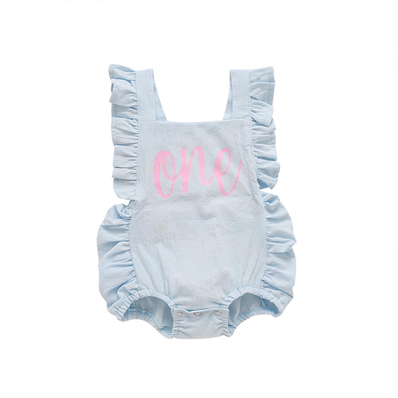 Back to School Savings Clearance Zpanxa Baby Girls Onesies Letter ...