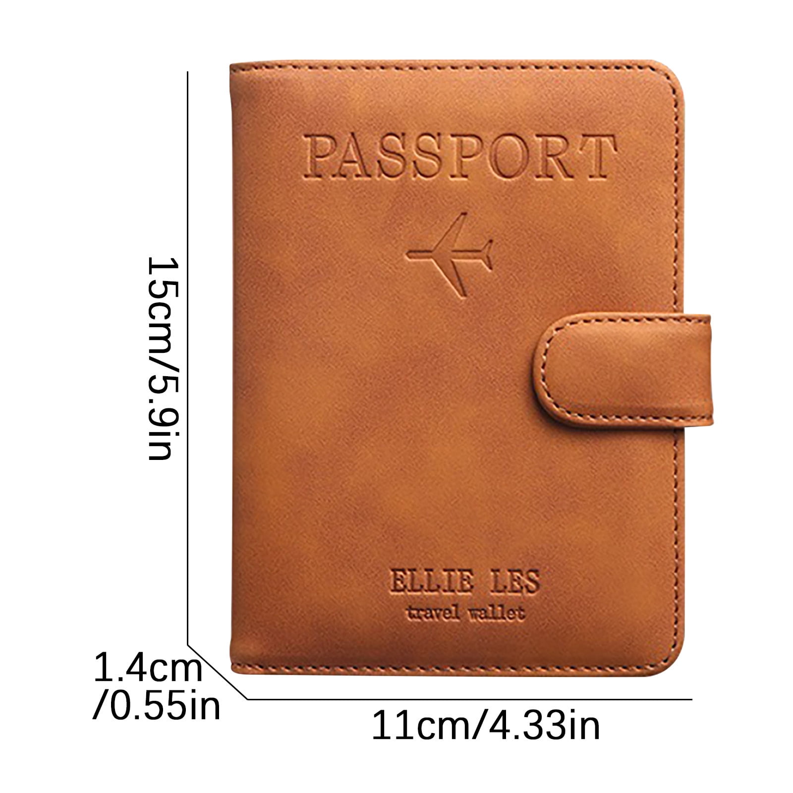 Back To School Savings Feltree Ant Theft Passport Bag Leather Case Fashion Business Document