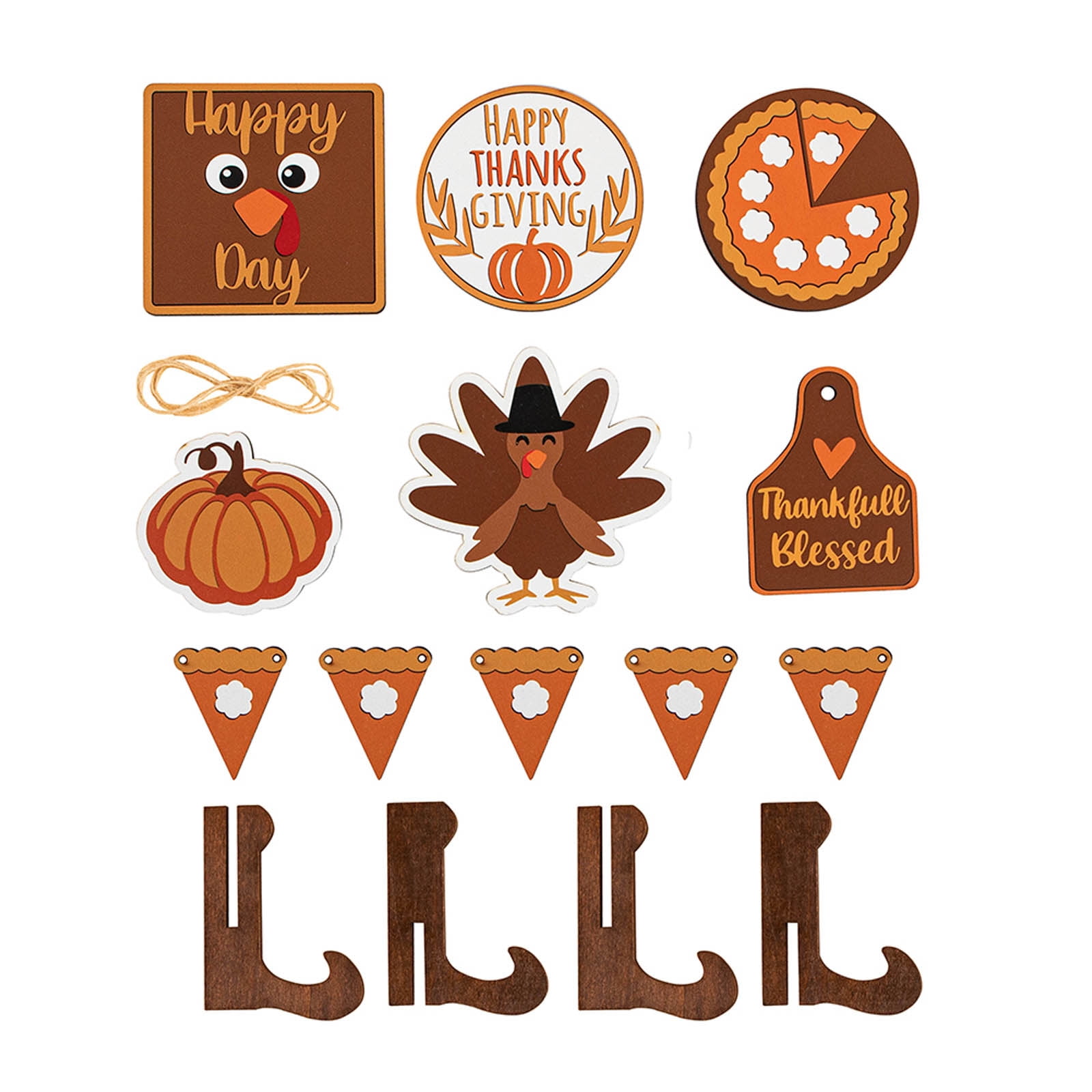 Christmas Savings Clearance! FELTREE Farm Cattle Wood Handicraft Bee ...