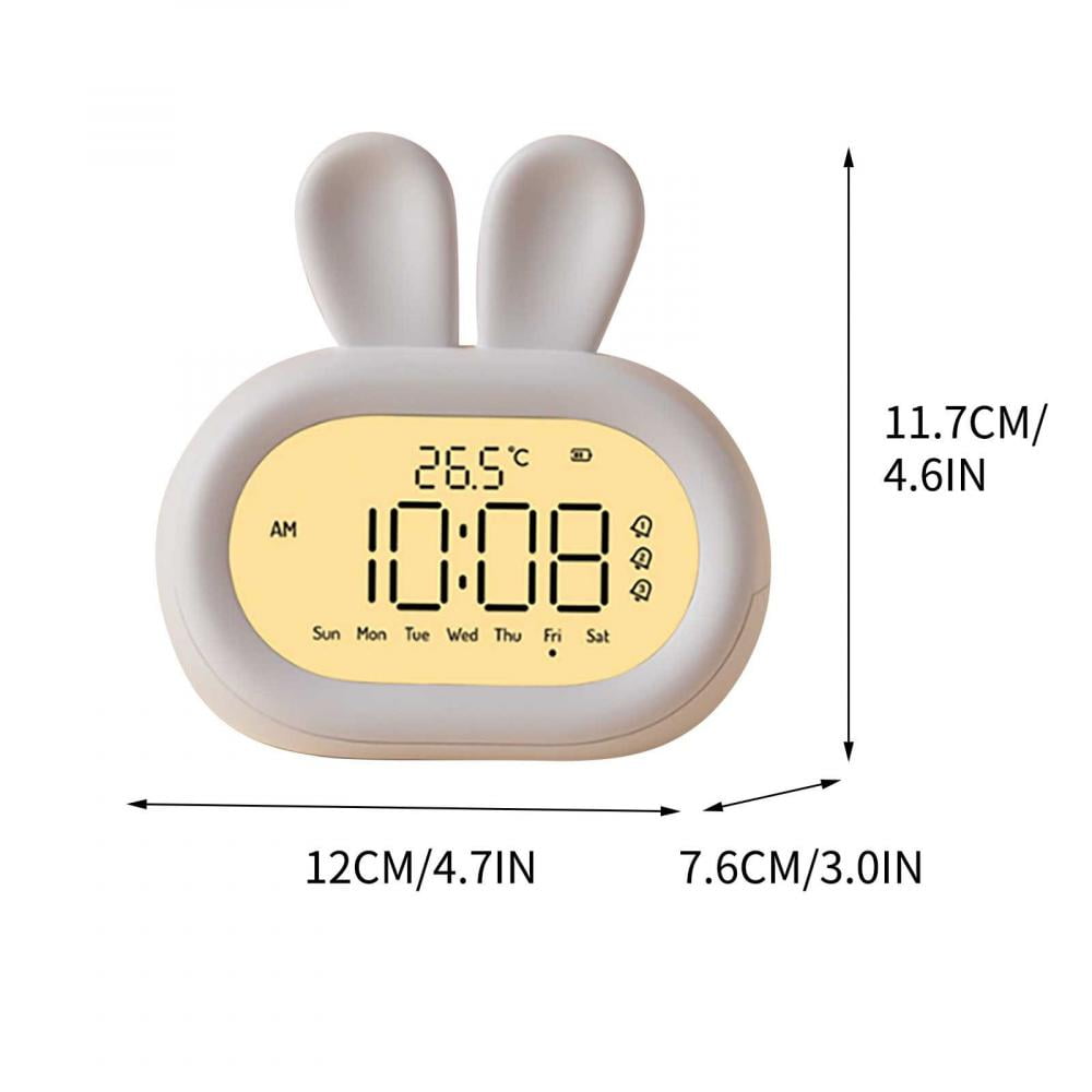 Christmas Savings Clearance! FELTREE New Rabbit Alarm Clock Creative ...