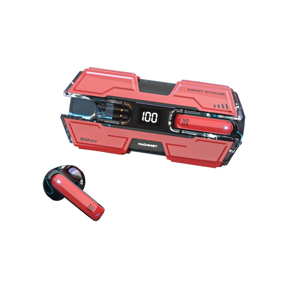 JOGZMZ Mechanical Wind Wireless Bluetooth Headset HD Call Gaming Low ...