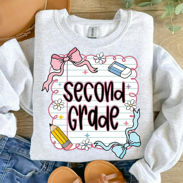 Back to School Shirt Bundle, Preppy Teacher First Day Sweatshirt, Girly ...