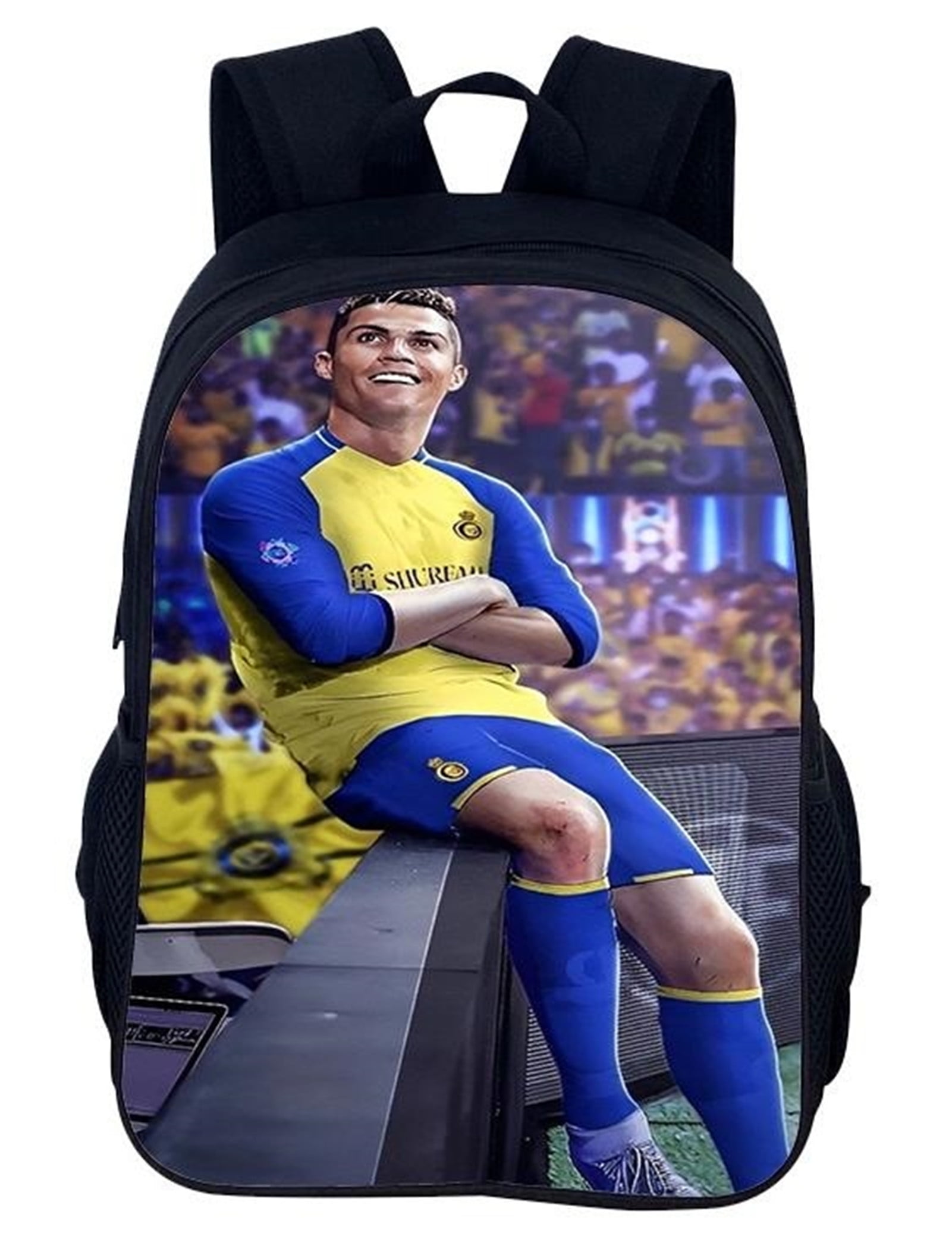 Back to School Student Bookbag Cristiano Ronaldo Classic Backpack for ...