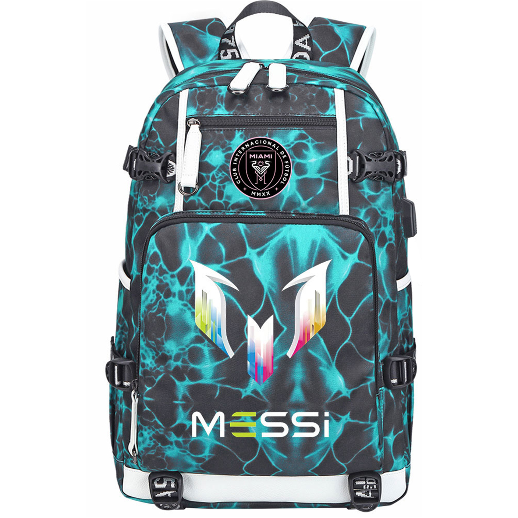 Back to School Student Canvas Bookbag Football Star Lightweight ...