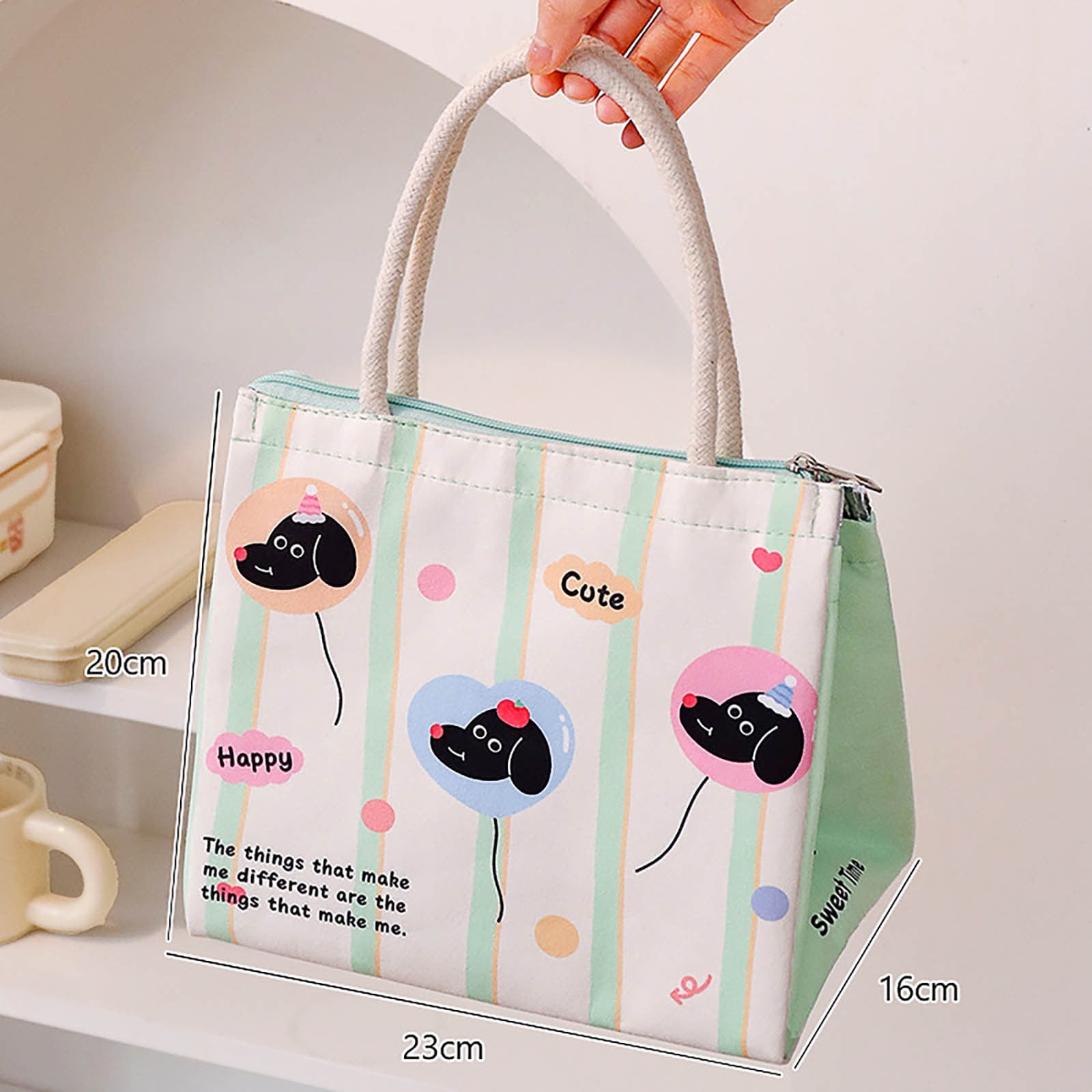 Back to School Supplies, Lunch Bag, InsCrazy Bento Bag Student with ...