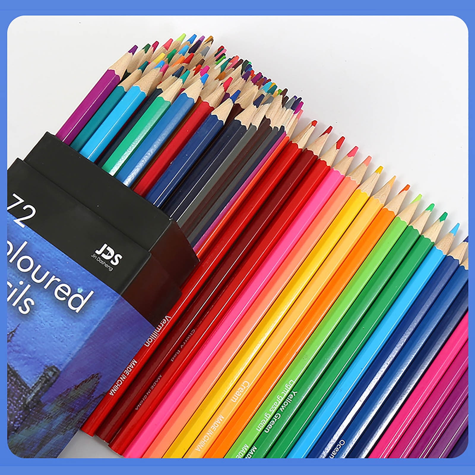 Back to School Supplies maho 72 Color Lead Set 48 Color Oil Color ...