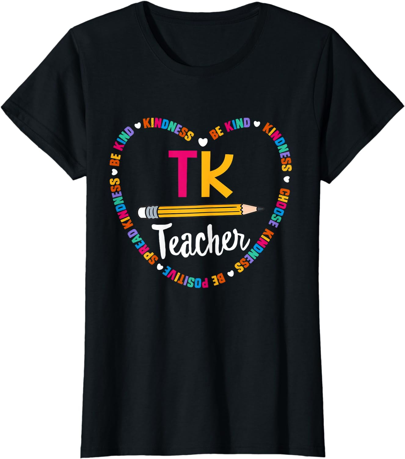Back to School TK Teacher Transitional Kindergarten Squad T-Shirt ...