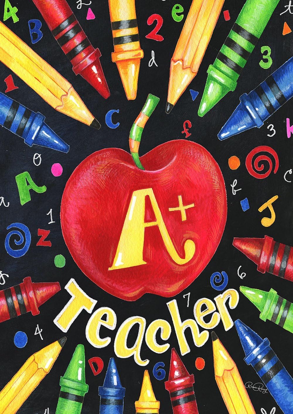 Back to School Teacher Classroom Flag 12x18 Inch Double Sided Classroom ...