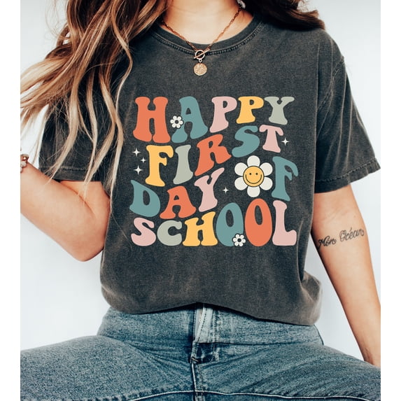 Back to School Teacher Shirt First Day of School Shirt for Teachers ...