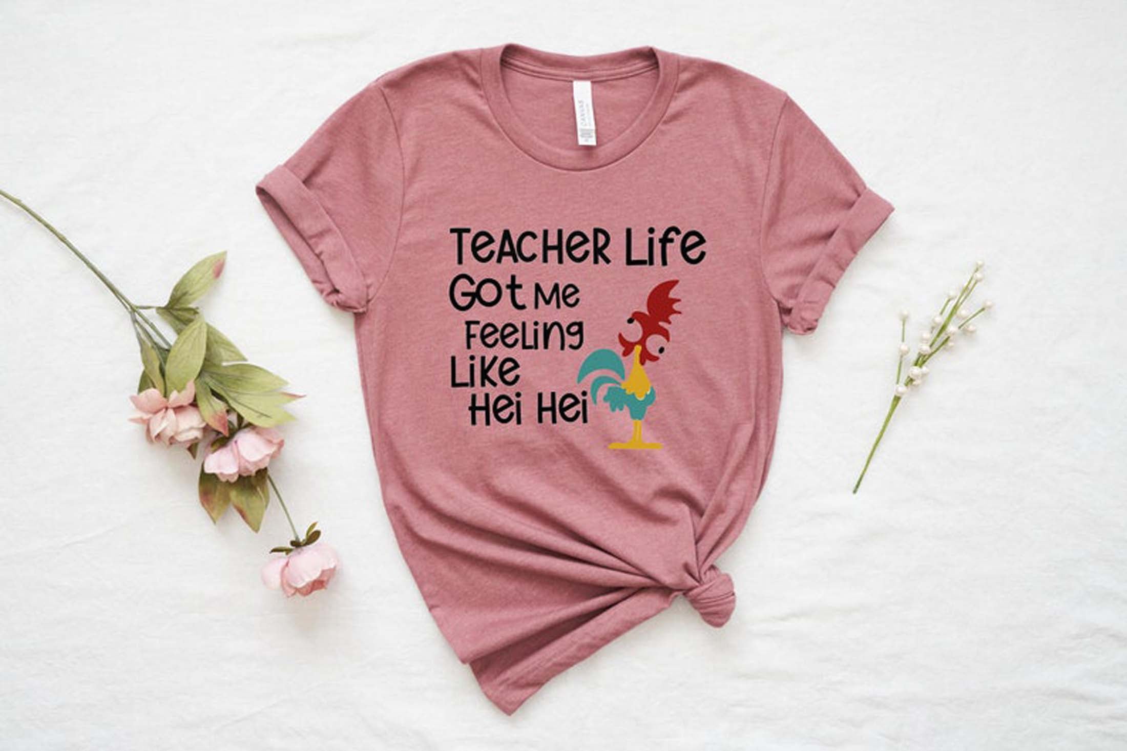 Back to School Teacher T-Shirt, Cute Teacher Shirt, Chicken Teacher ...