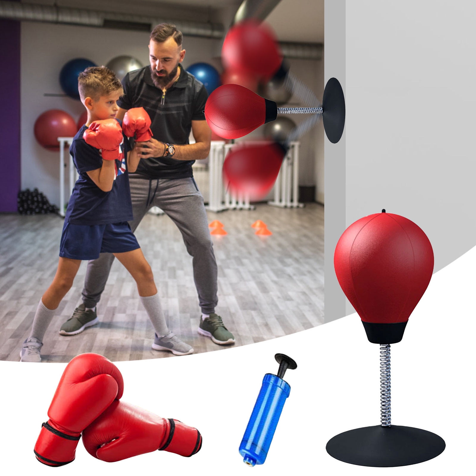 Back to School Toys Sale! CWCWFHZH Desktop Punching Bag/Ball Stress ...