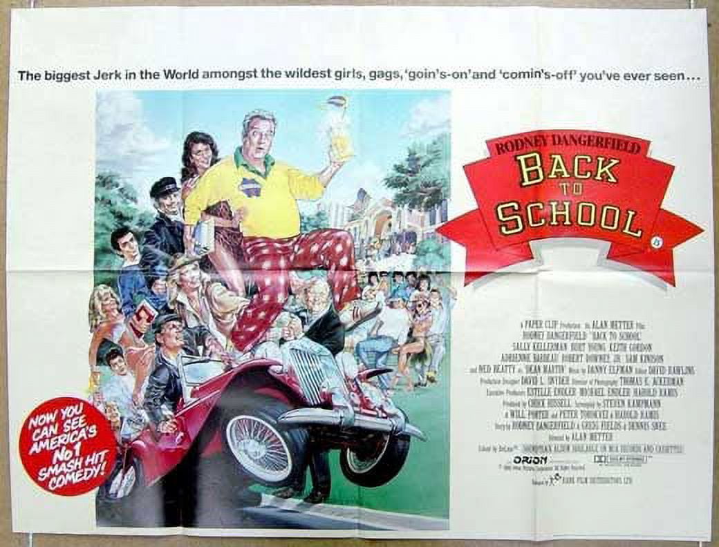 Back to School - movie POSTER (UK Style A) (11" x 17") (1986) - Walmart.com