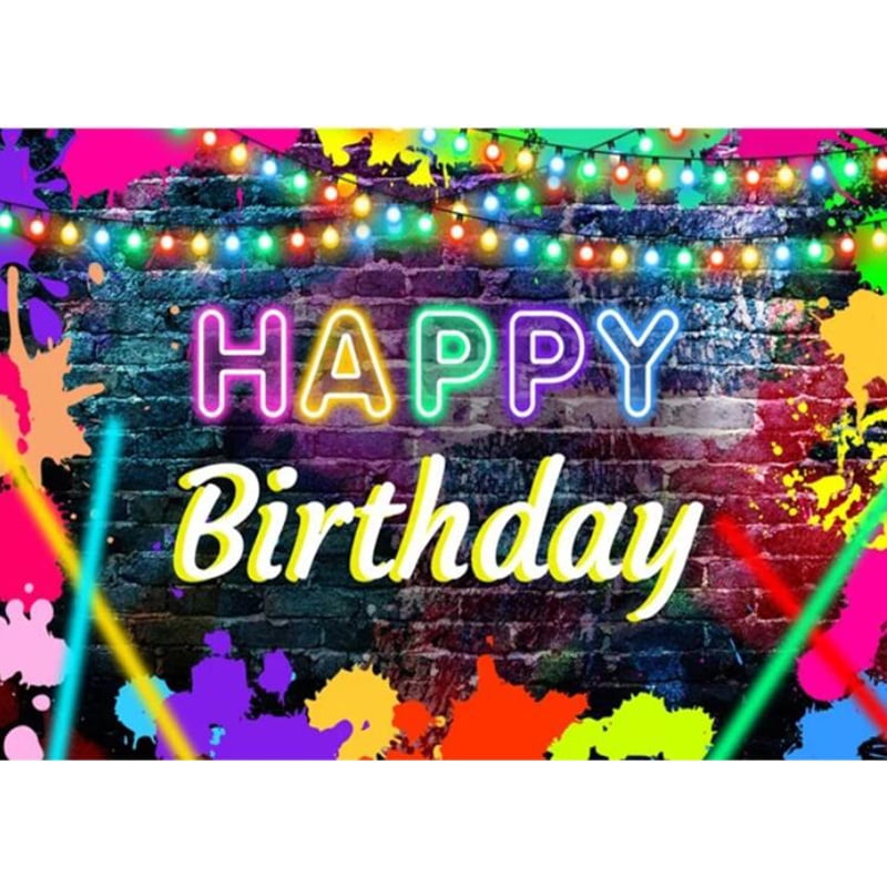 Back to The 90's Birthday Party Photography Backdrops Hip Hop 90th ...