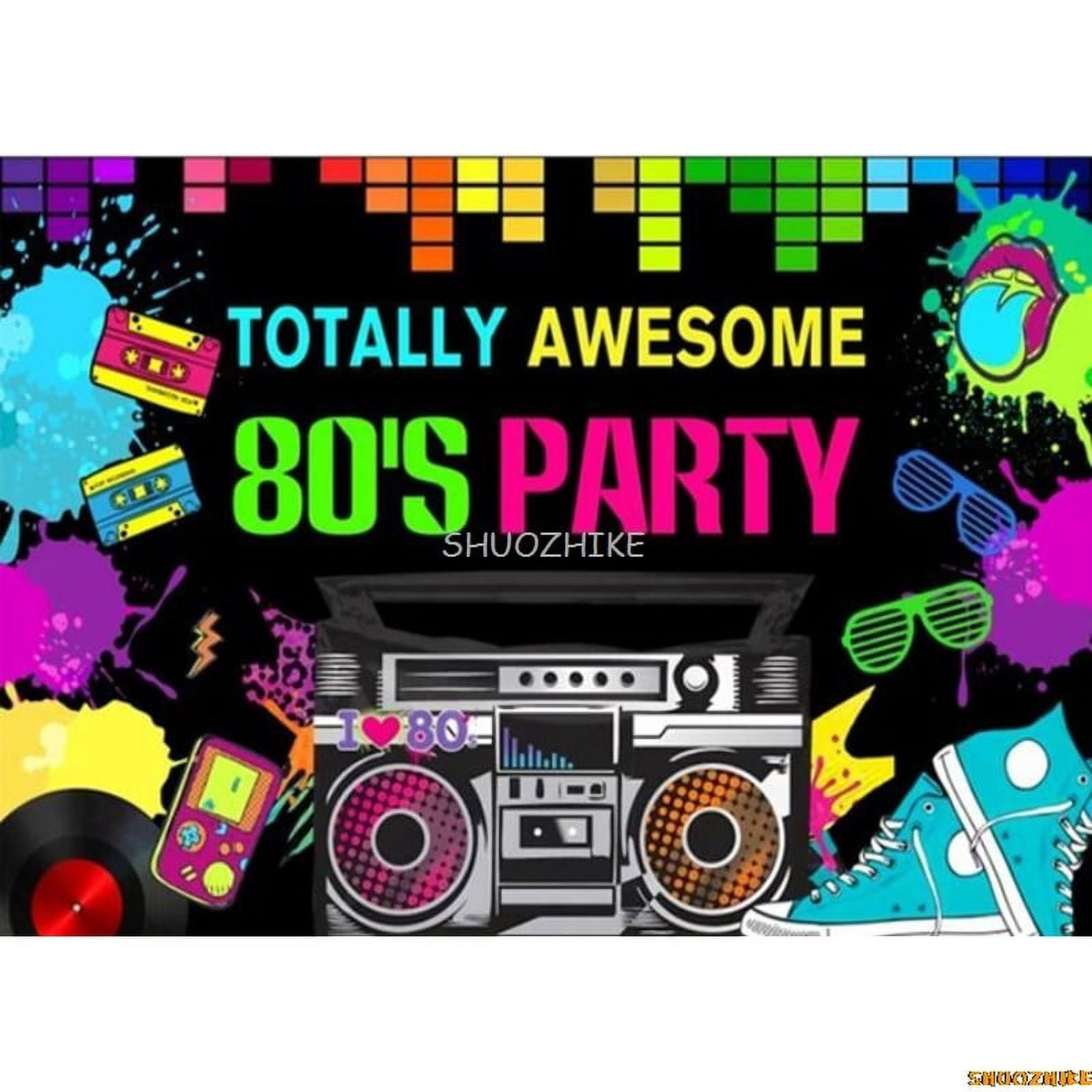 Back to The 90's Birthday Party Photography Backdrops Hip Hop 90th ...
