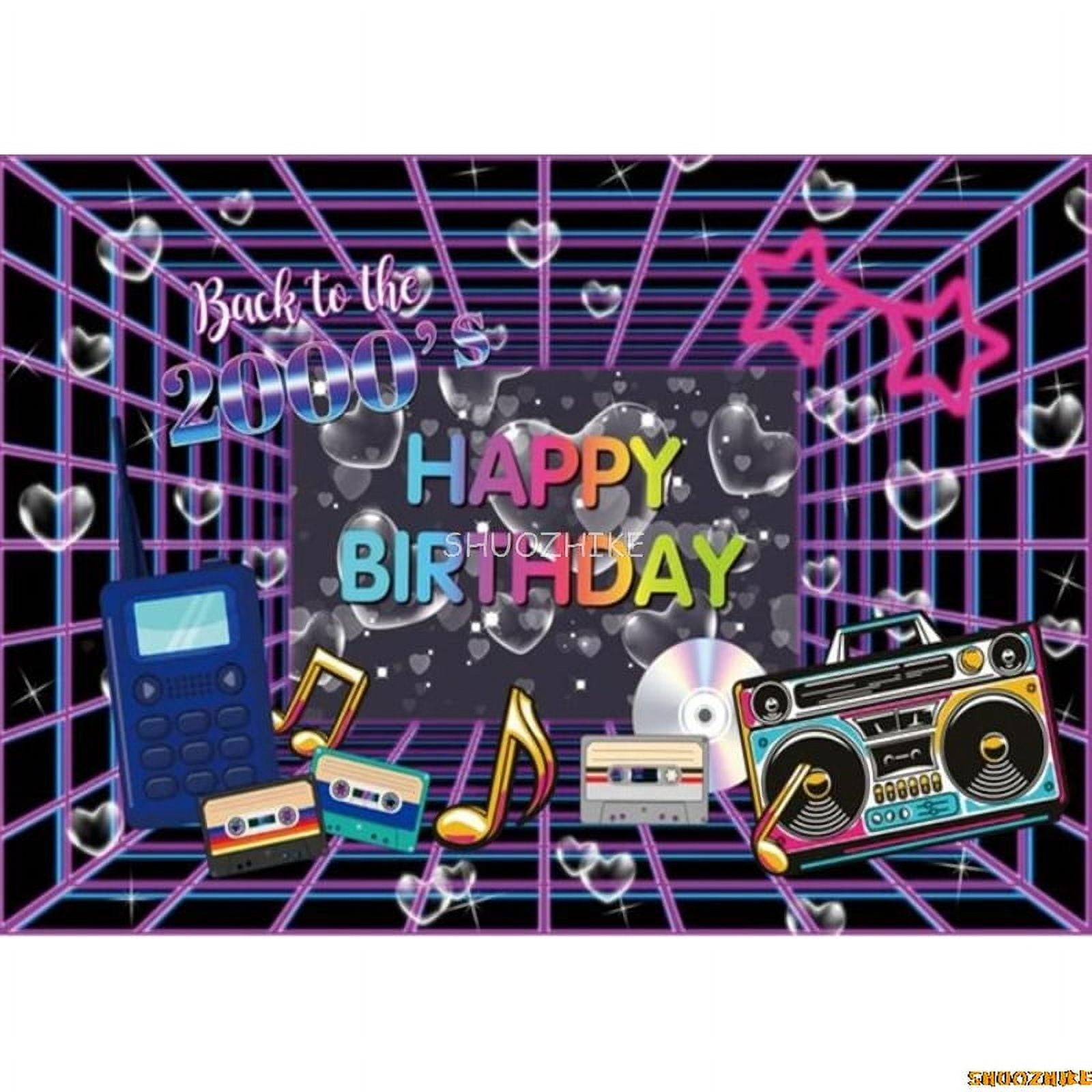 Back to The 90's Birthday Party Photography Backdrops Hip Hop 90th ...