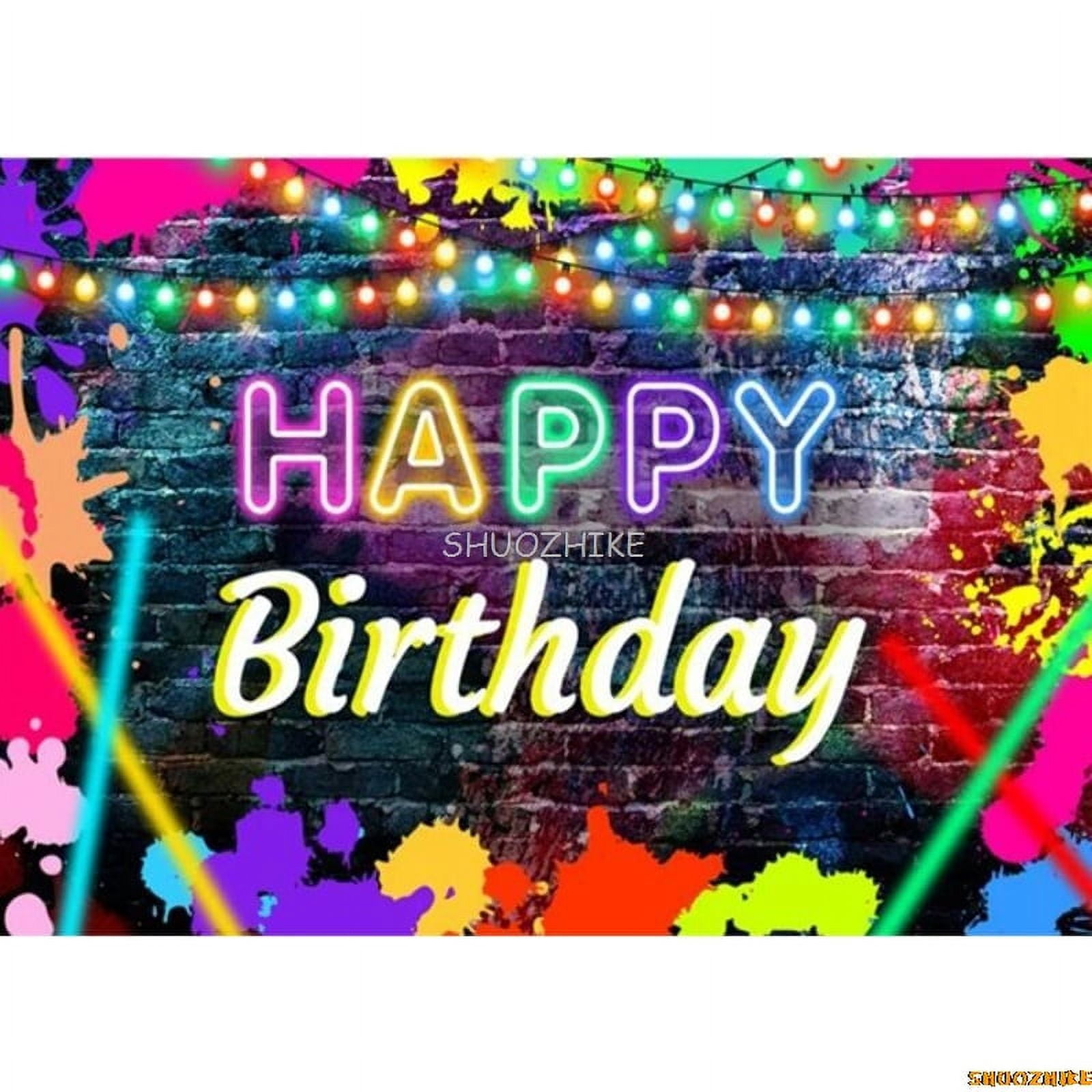 Back to The 90's Birthday Party Photography Backdrops Hip Hop 90th ...