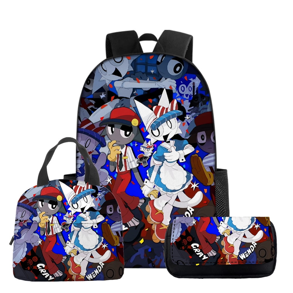 Back to school season rhythm box cartoon backpack starry sky backpack ...