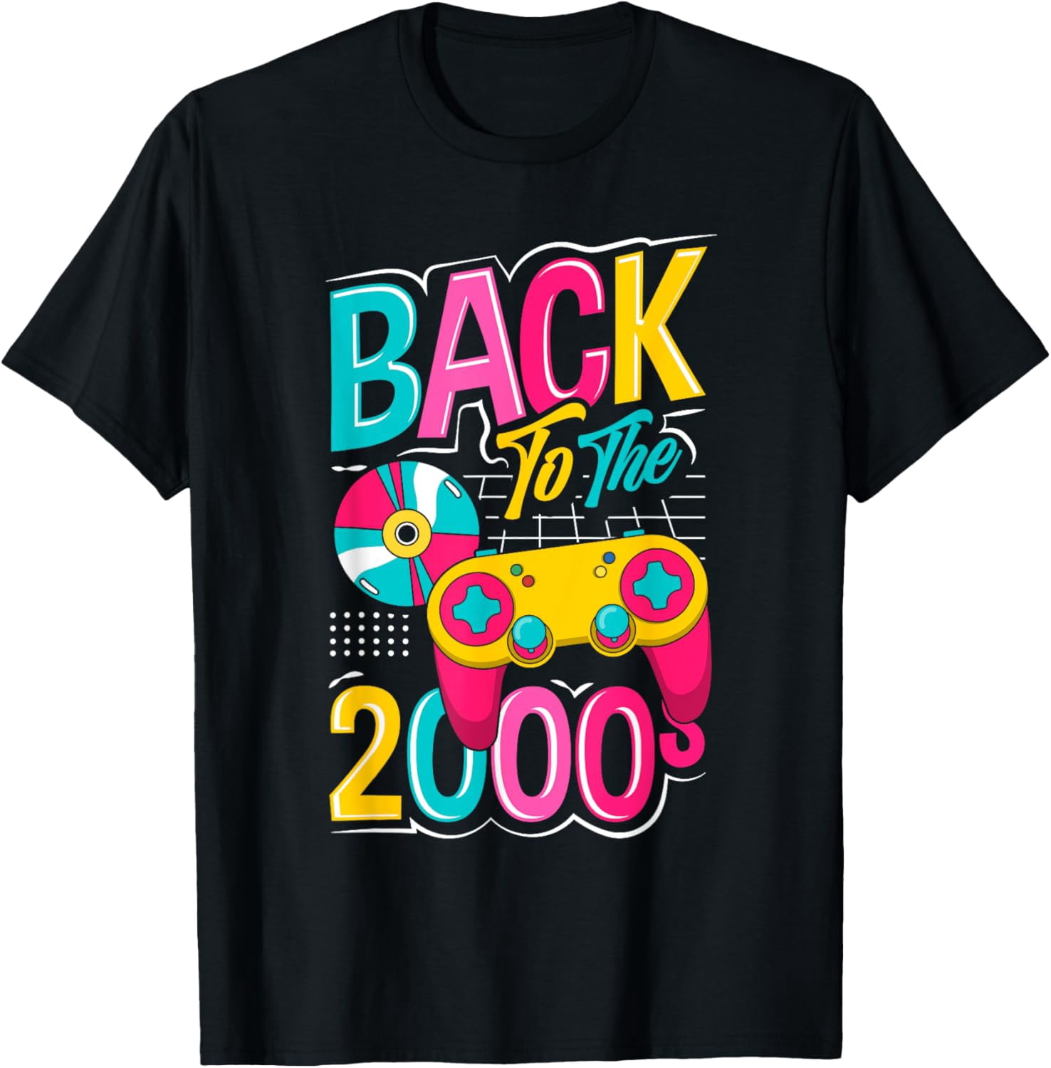 Back to the 2000's vintage two-thousands retro 00s T-Shirt - Walmart.com