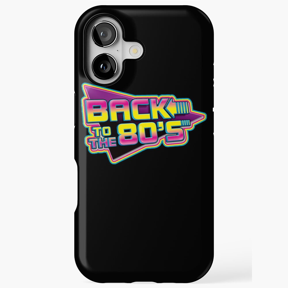 Back to the 80s Colorful Retro Throwback Tough Phone Case for 17/15/14 ...