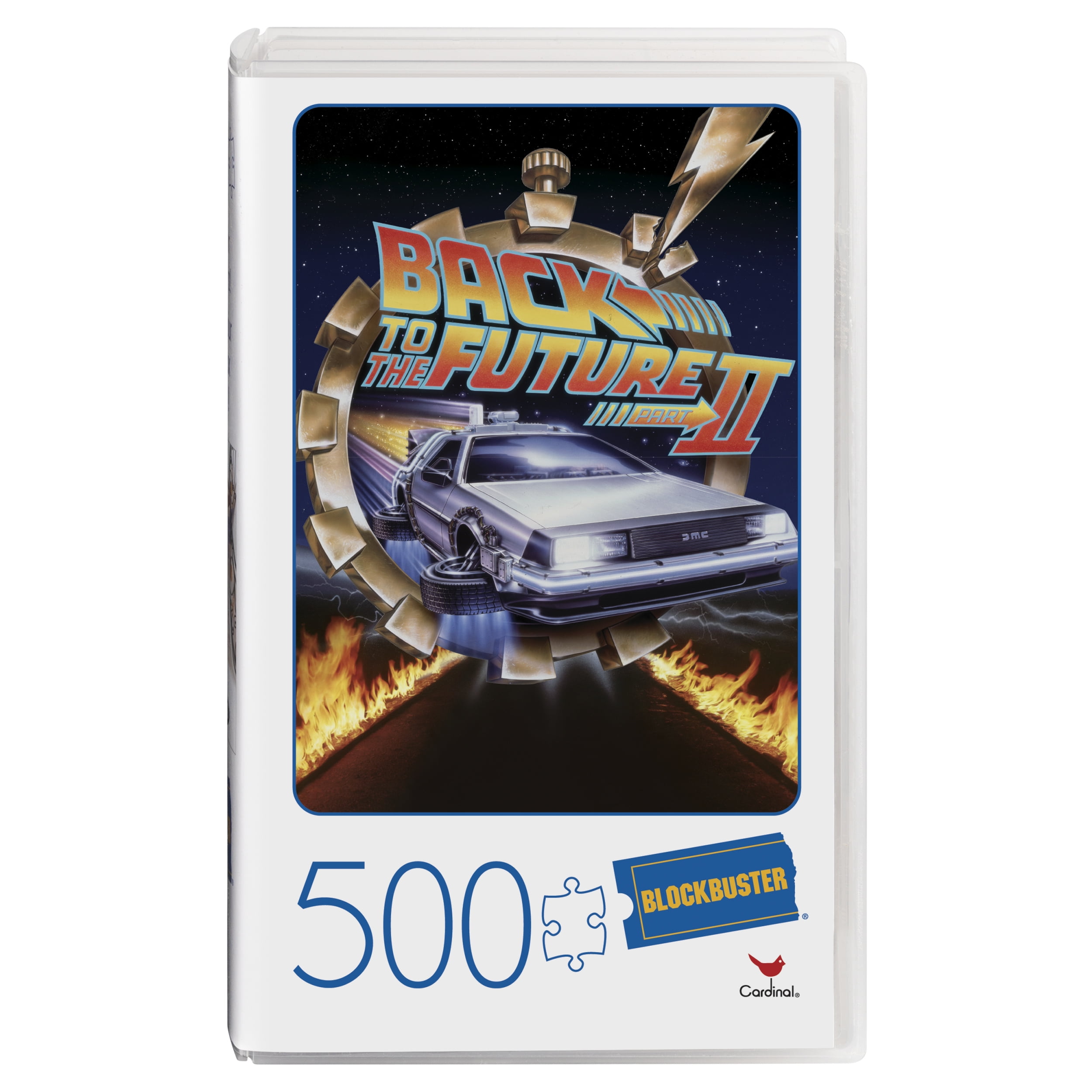 Back to the Future 2 Movie, 500-Piece Jigsaw Puzzle in Plastic Retro ...