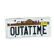 Back to the Future "Outatime" License Plate Enamel Collector Pin ...