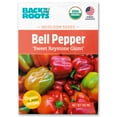 Back to the Roots Organic Bell Pepper 'Keystone Giant', 1 Seed packet ...