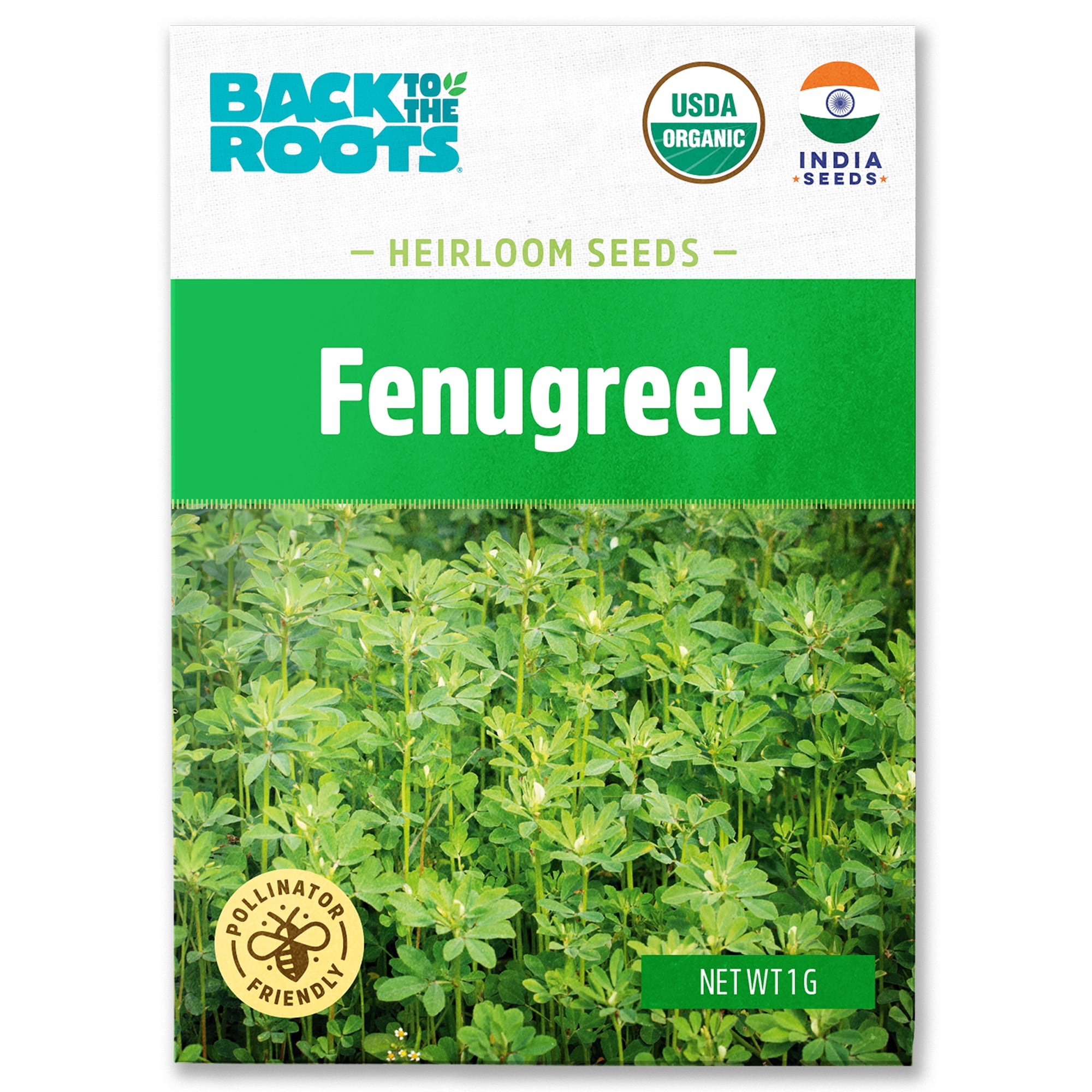 Back to the Roots Fenugreek Seed Packet - Walmart.com