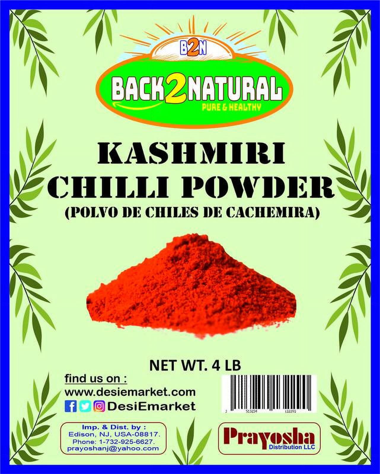 Back2Natural Kashmiri Chilli Powder (Deggi Mirch, Low Heat) Ground ...