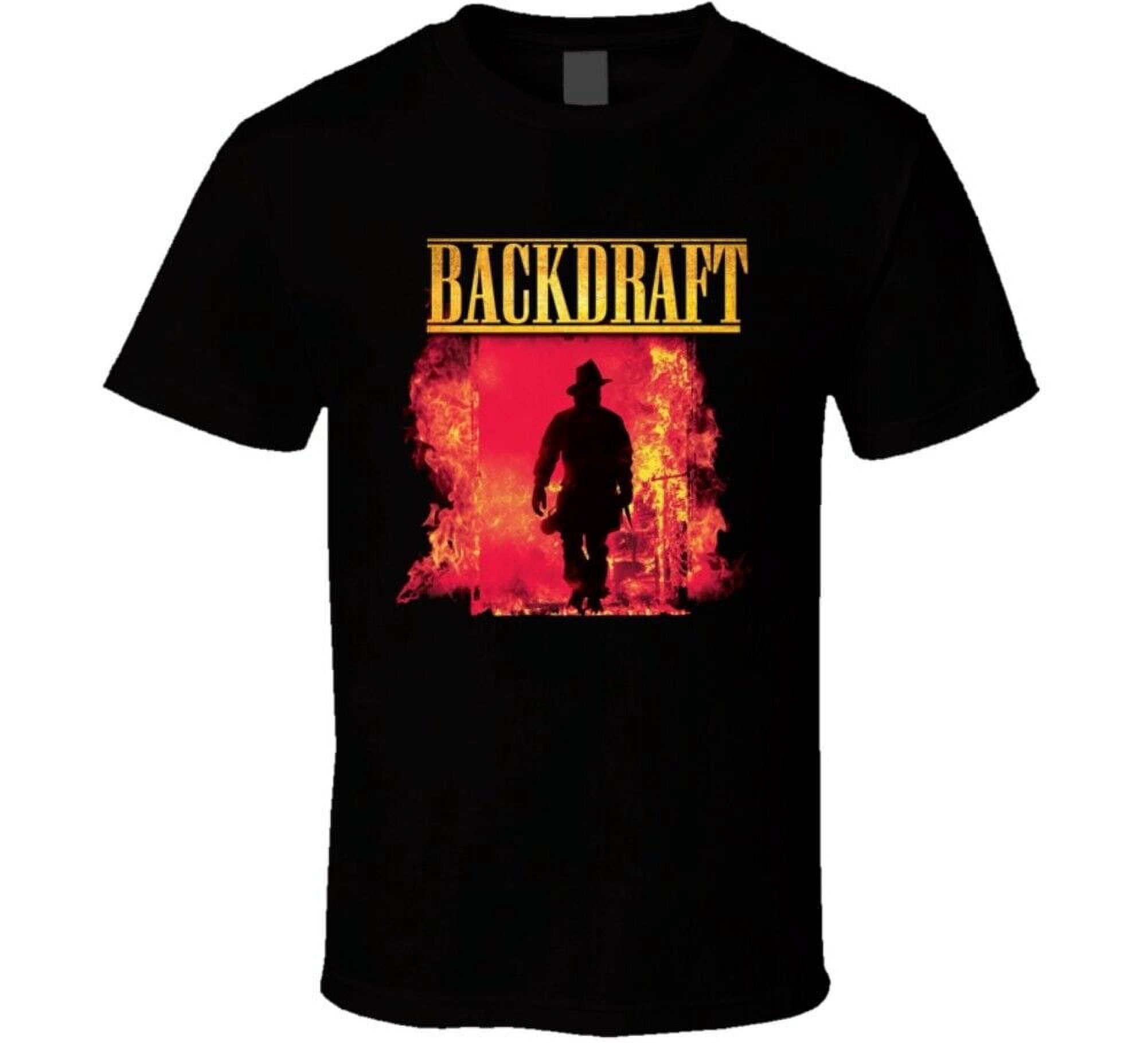 Backdraft Retor 90's Action Movie T Shirt - Walmart.com