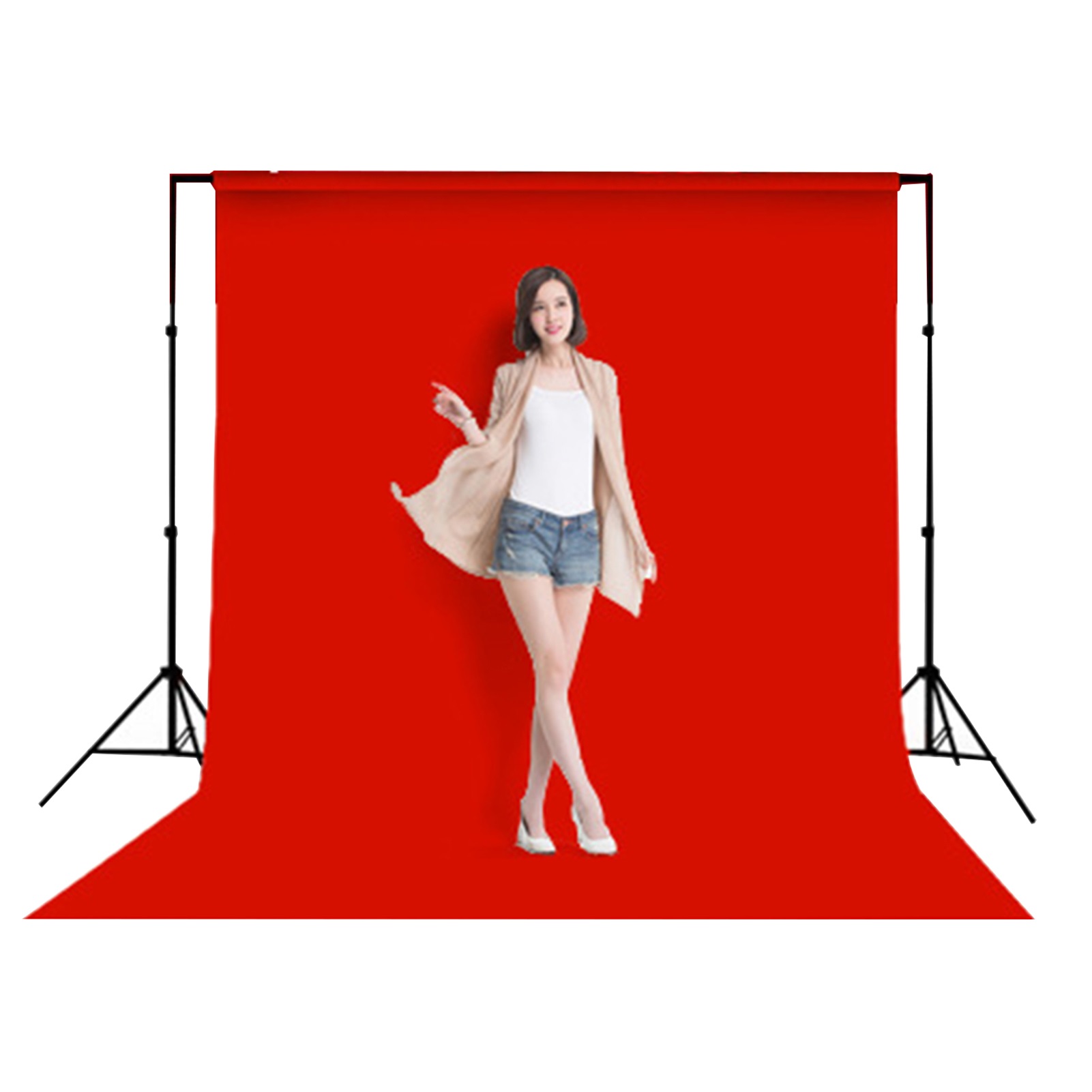 Backdrop - 10FTX10FT white/grey/black/green/blue/red Photo Backdrop for ...