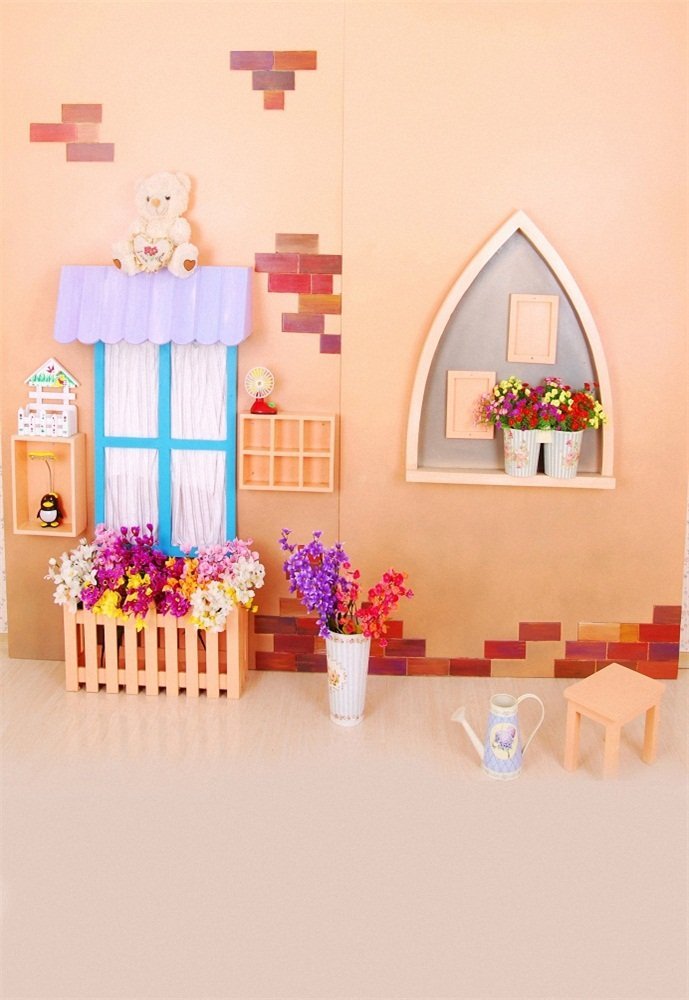 Backdrop 5x7ft Photography Background Children Room Decoration Warm ...