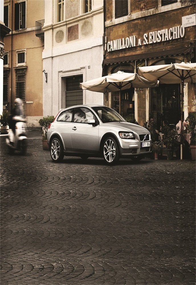 Backdrop 5x7ft Photography Background Nostalgic Car and Store Street ...