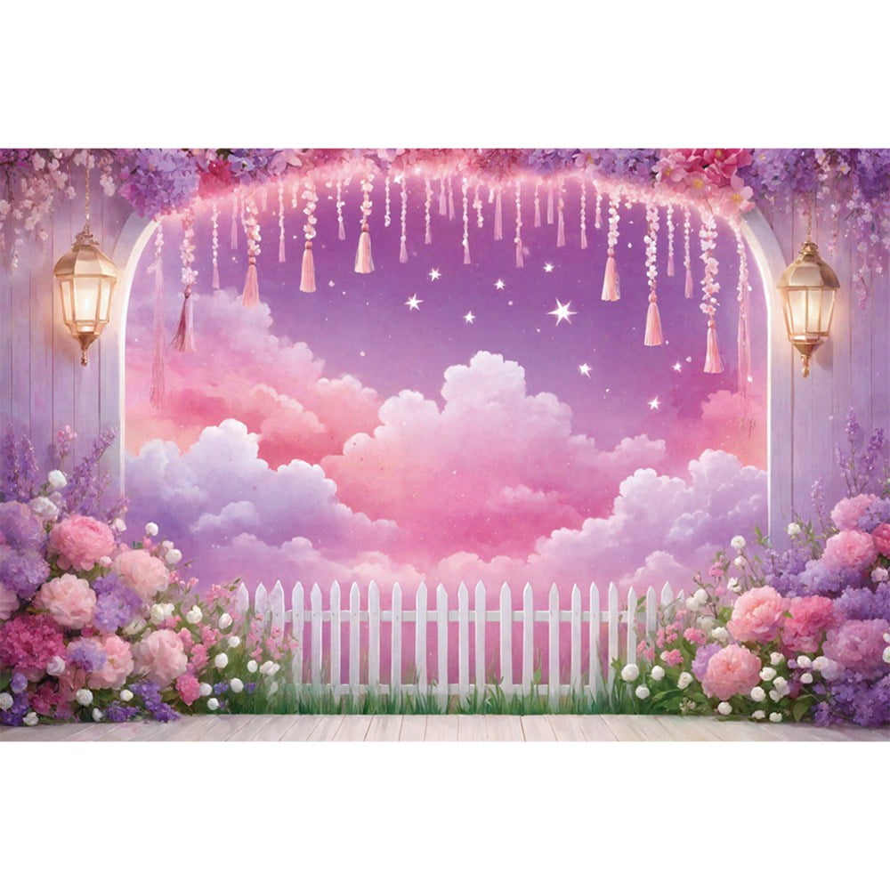 Backdrop Baby Shower Shooting Photography Props Background Hot Air ...