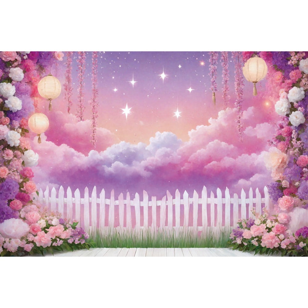 Backdrop Baby Shower Shooting Photography Props Background Hot Air ...