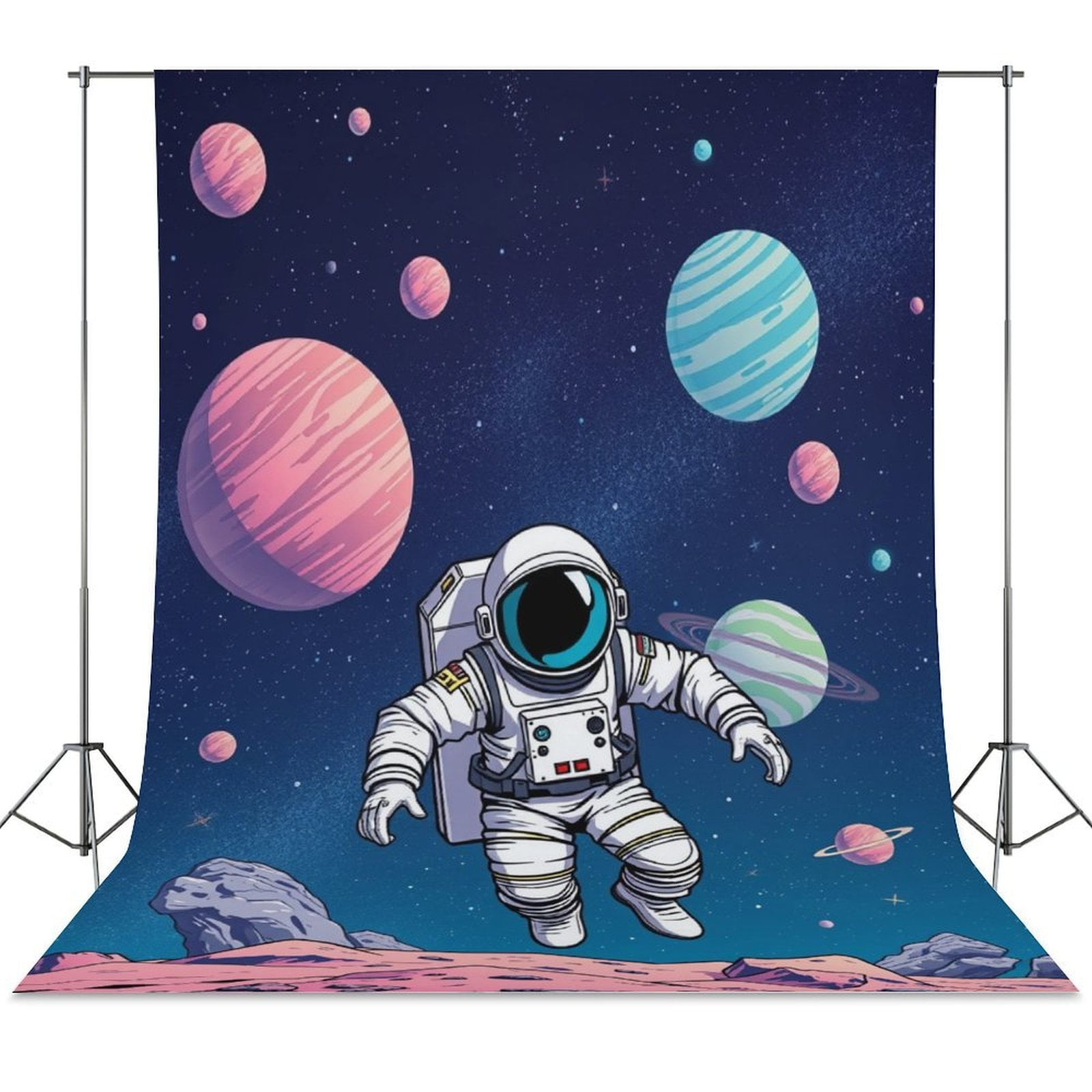 Backdrop Background for Astronaut Space Adventure Cosmos Photography ...