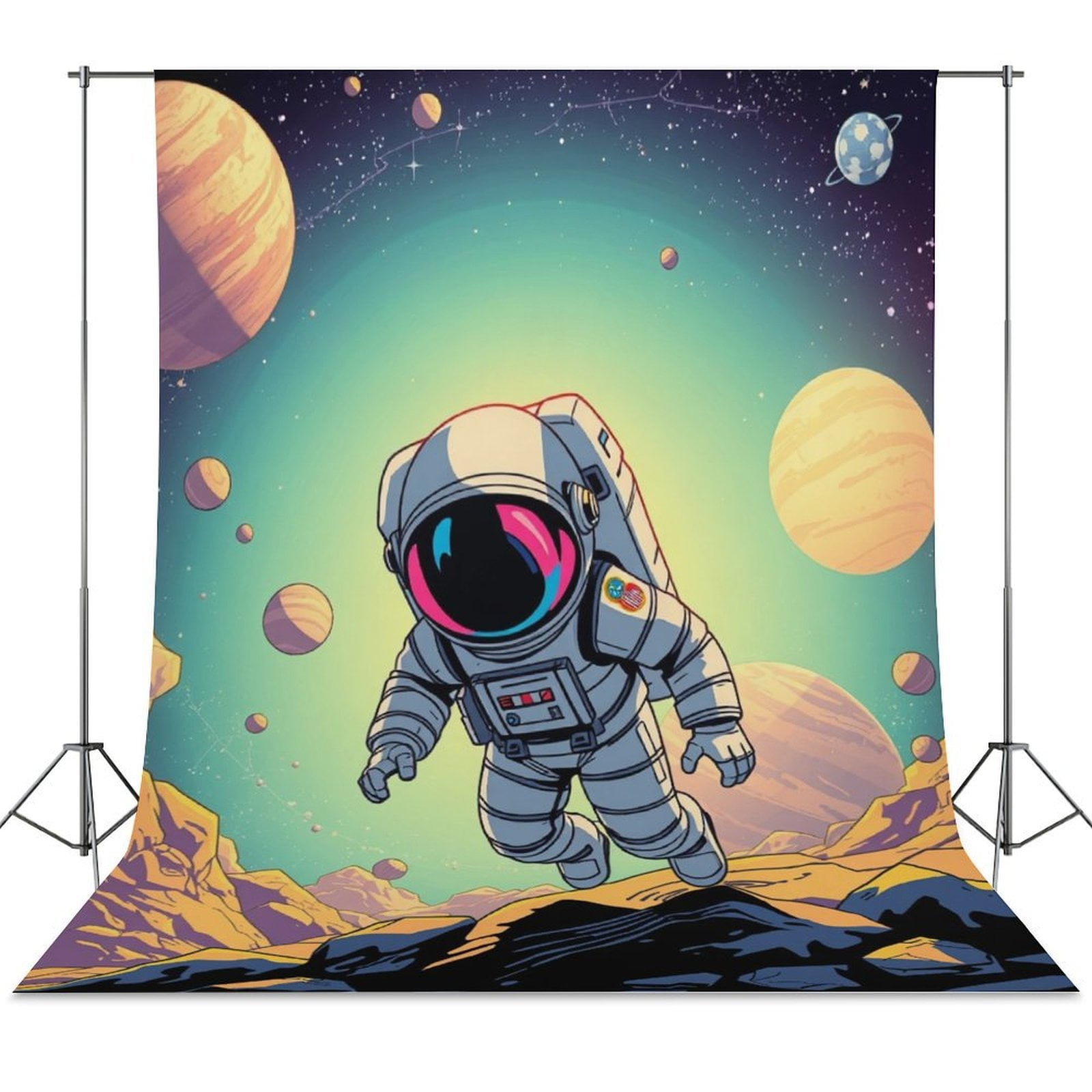 Backdrop Background for Astronaut Space Exploration Adventure ...