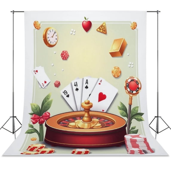 Backdrop Background for Casino Gambler Poker Pattern Photography Photo ...
