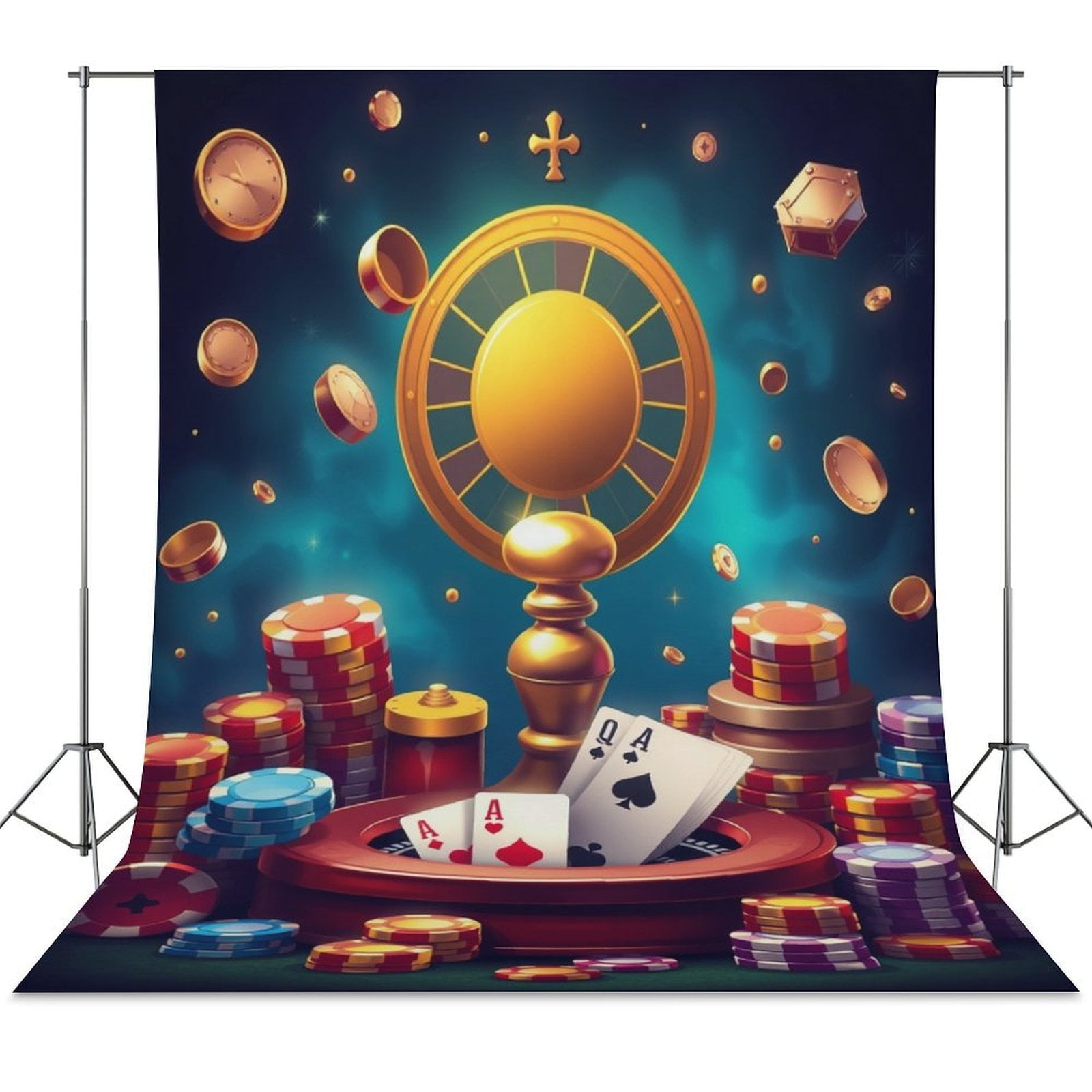 Backdrop Background for Casino Gambler Poker Pattern Photography Photo ...