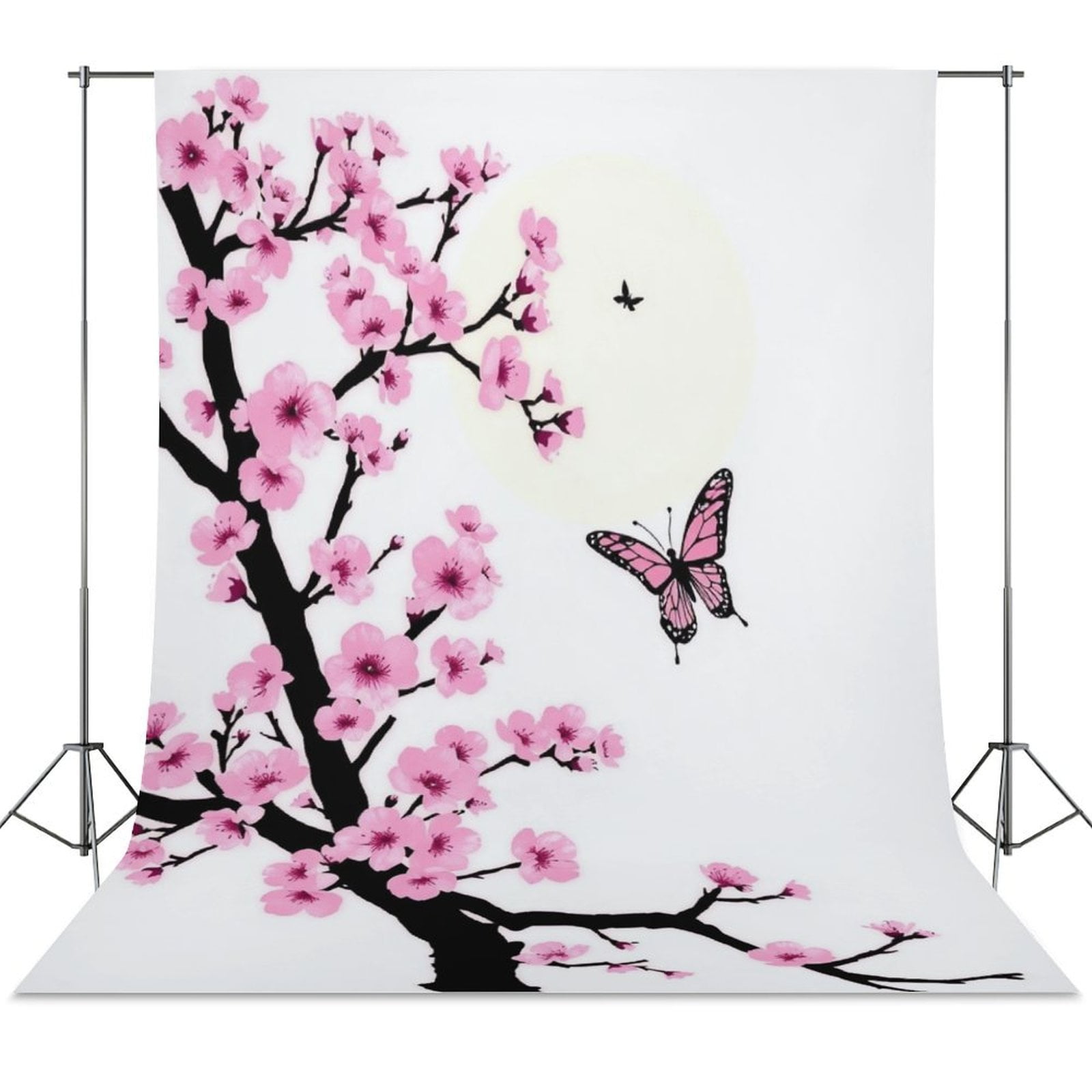 Backdrop Background for Cherry Blossom Butterfly Art Photography Photo ...