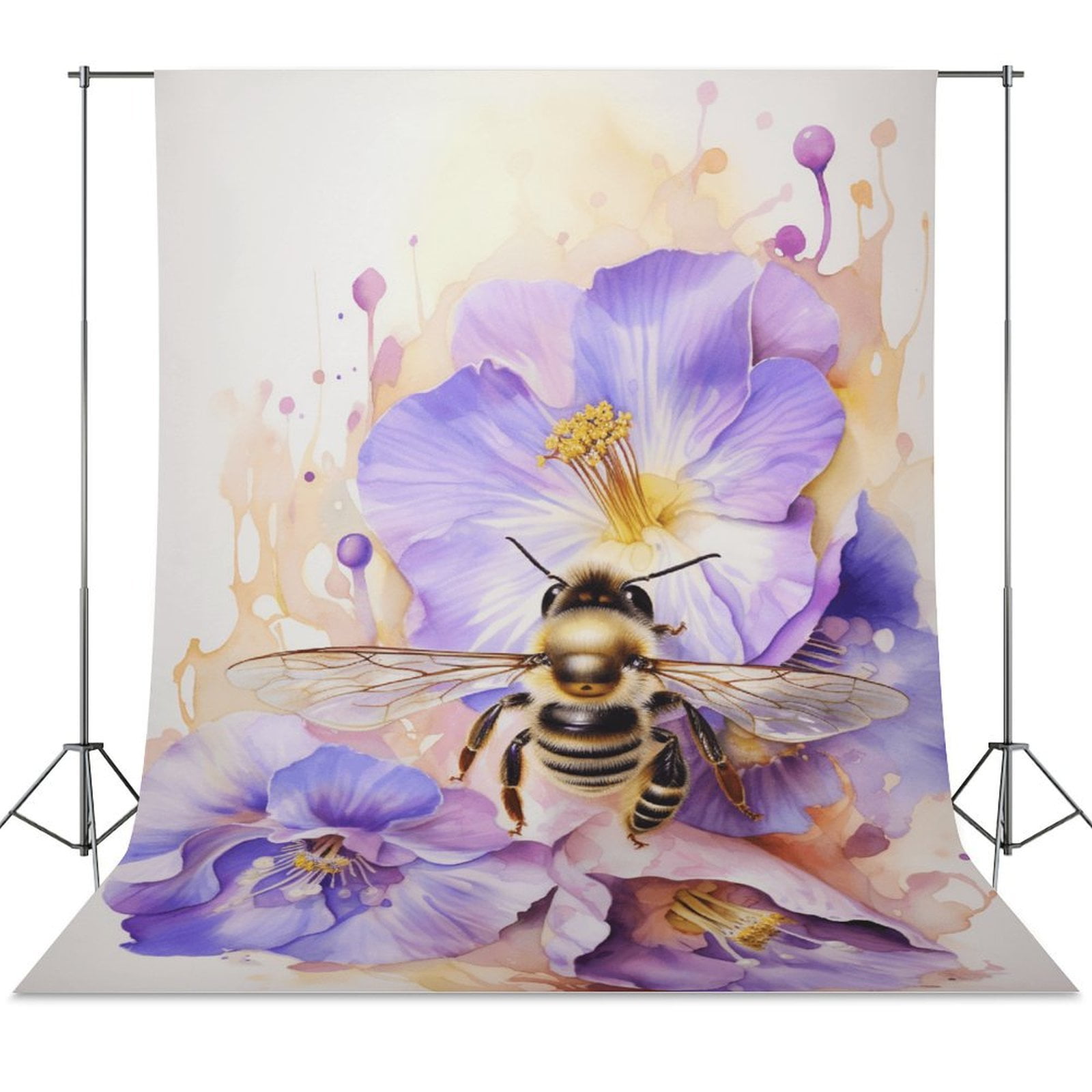 Backdrop Background for Honey Bees That Collect Nectar Photography ...