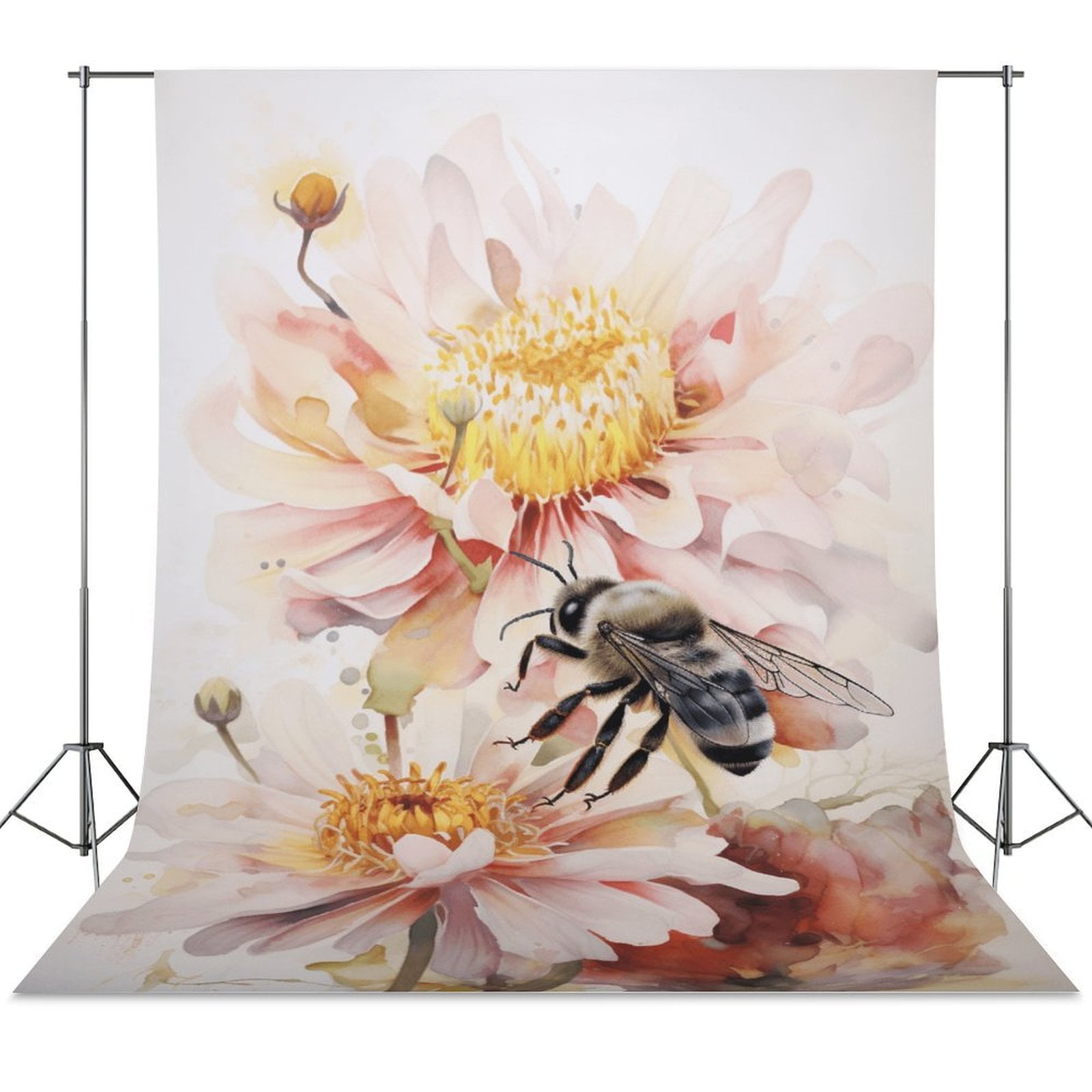 Backdrop Background for Honey Bees That Collect Nectar Photography ...
