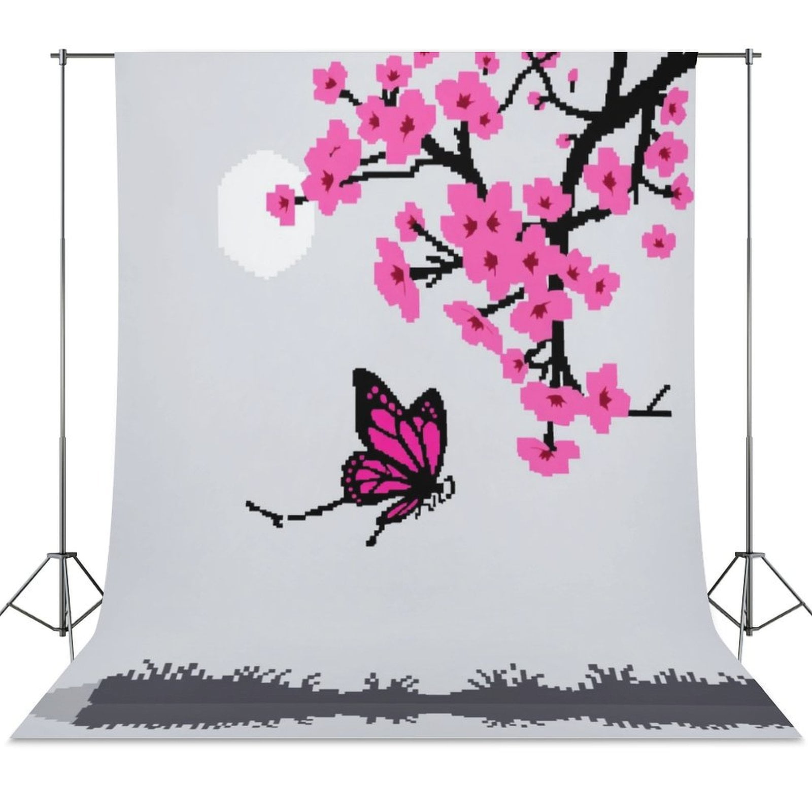 Backdrop Background for Pink Butterfly Blossoms Pond Photography Photo ...