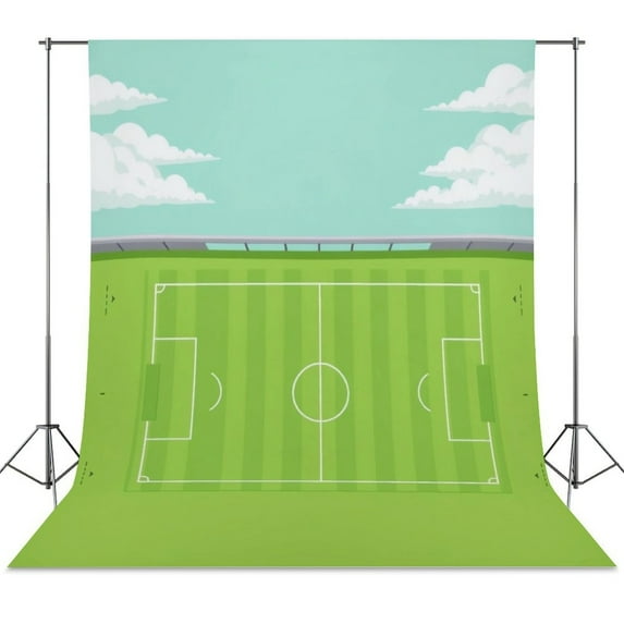 Backdrop Background for Aerial Soccer Field View Photography Photo ...