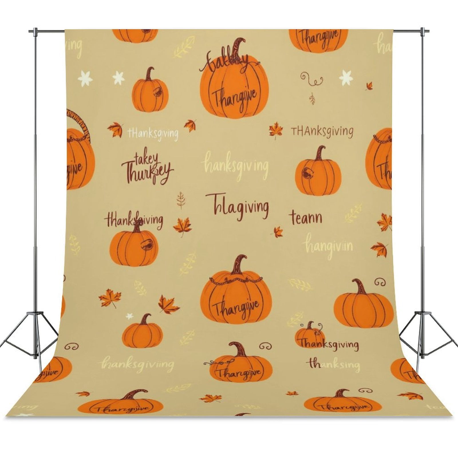 Backdrop Background for Autumn Harvest Pumpkins Photography Photo Booth ...