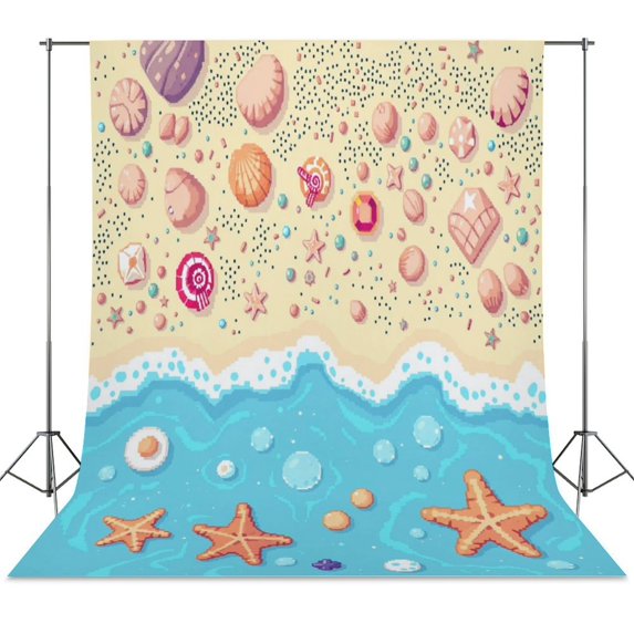 Backdrop Background for Beach Starfish Photography Photo Booth Backdrop ...