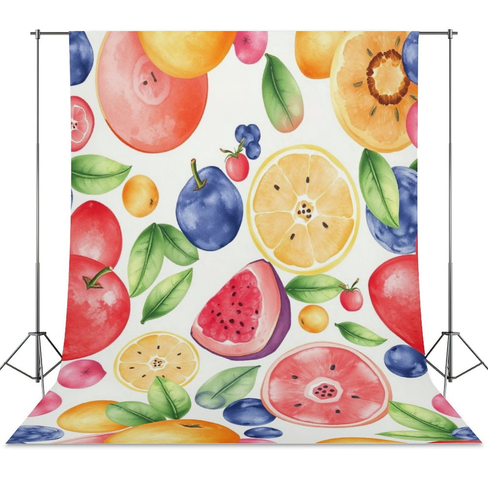Backdrop Background for Colorful Fruit Pattern Photography Photo Booth ...