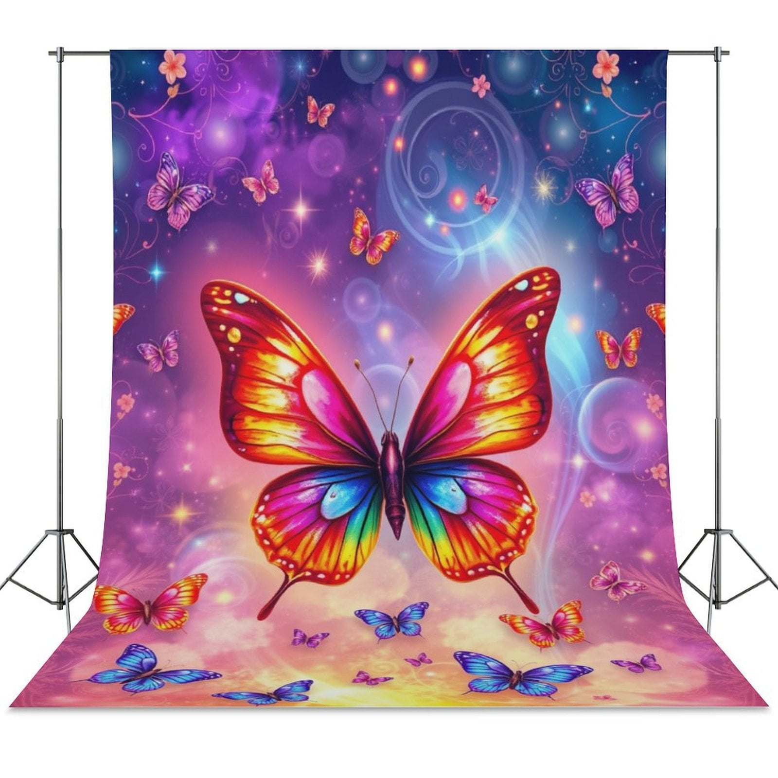 Backdrop Background for Enchanting Butterfly Photography Photo Booth ...