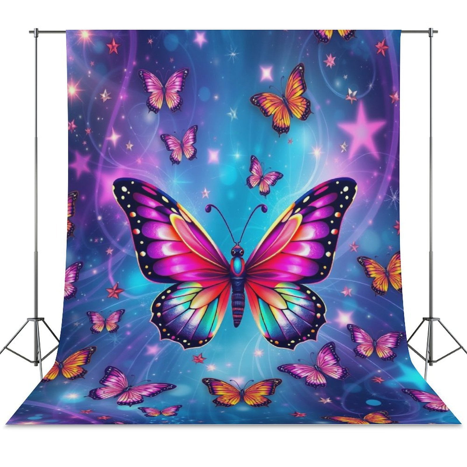 Backdrop Background for Enchanting Butterfly Photography Photo Booth ...