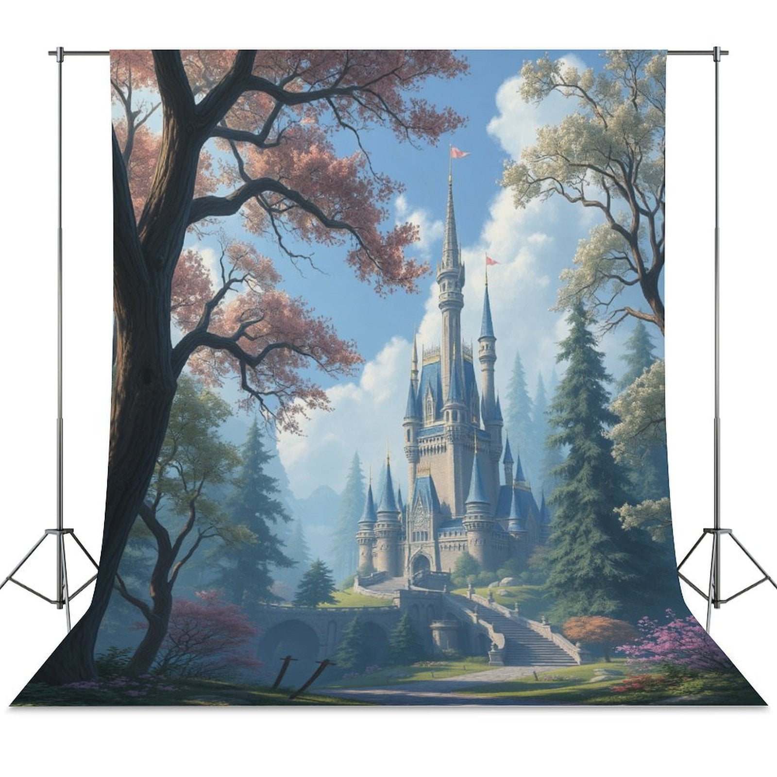 Backdrop Background for Fairytale Castle Scenery Photography Photo ...
